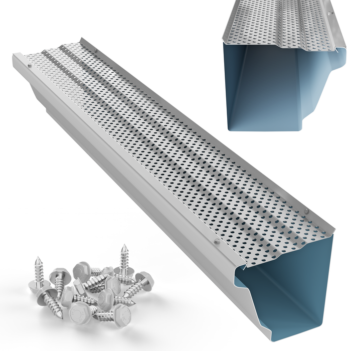 5 Inch Gutter Cover | Gutter Guards | Leaf 4 Go