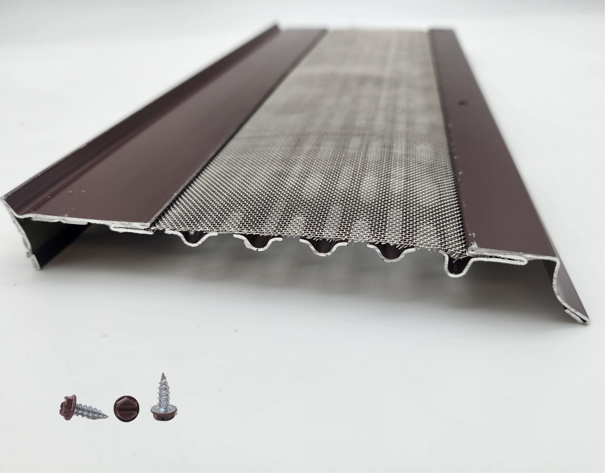 Elite 6" Leaf Guards for Gutters with Stainless Steel Micromesh