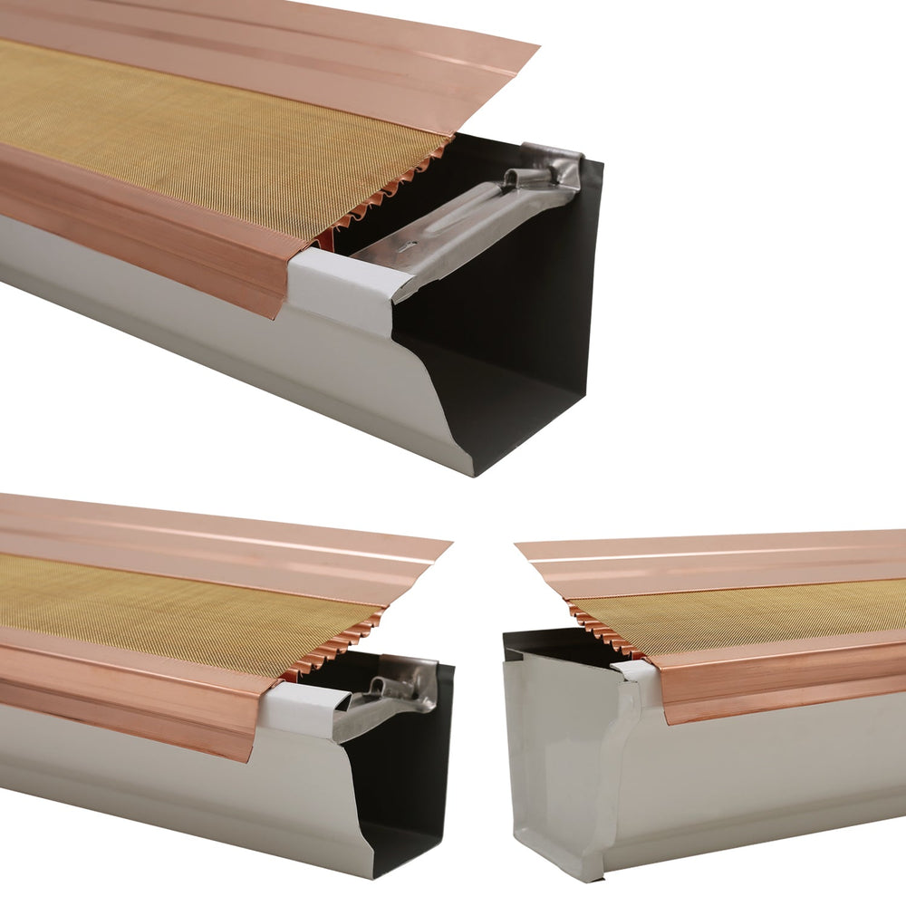 Flat Micromesh Copper Gutter Guards 11 inch